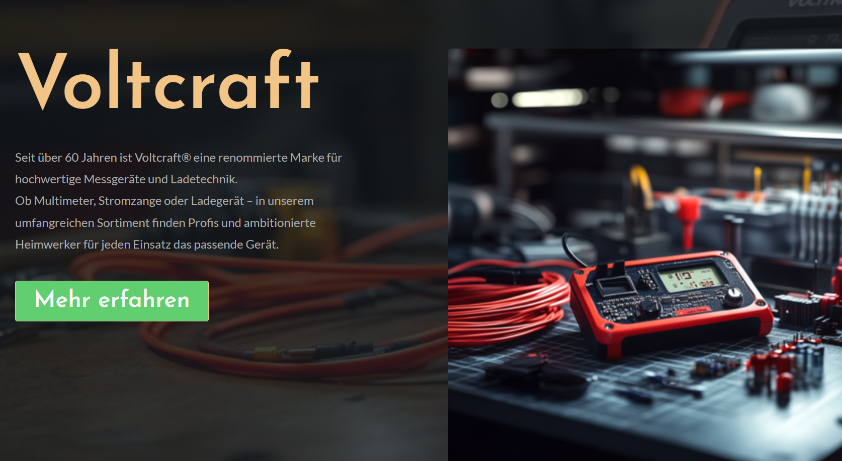 Voltcraft® Multimeter, Ladegerät, Multitester Hersteller Deutschland ...
